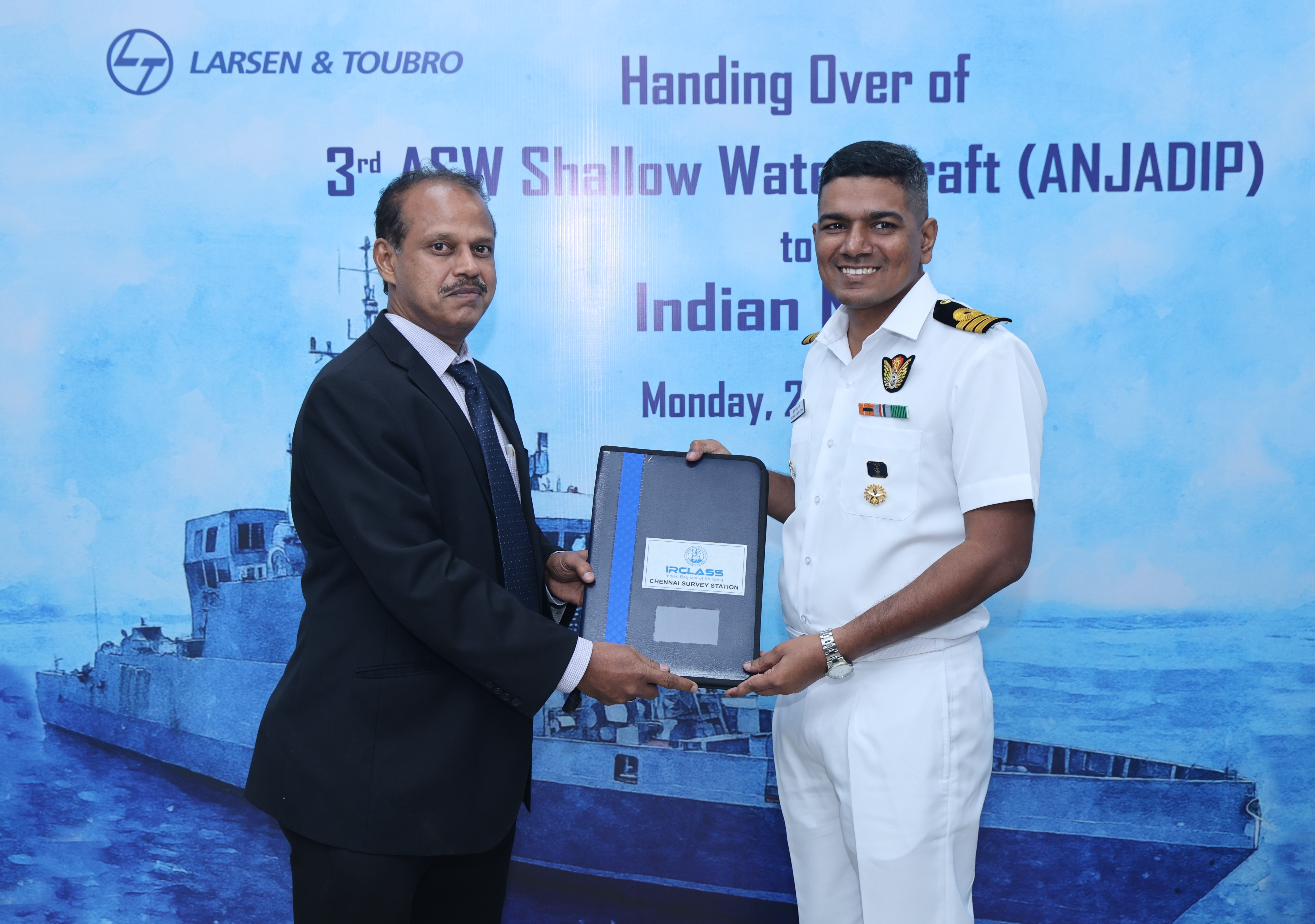 Indigenous ASW Shallow Water Craft ‘ANJADIP’, Built Under IRClass ...